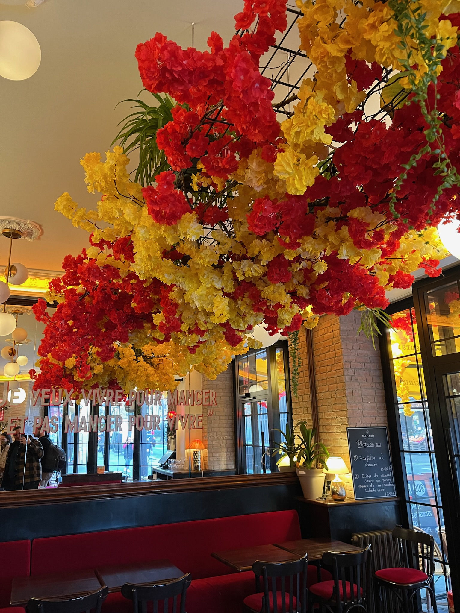 Café Ella - Paris 2024 - Deschamps Fleuriste